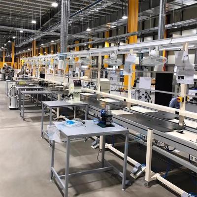 China Energy-Efficient Precision Double Speed Chain Assembly Line For LED Street Lamp Production For CARST for sale