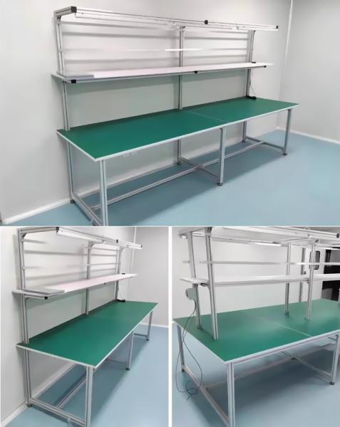 Quality Vibration Proof ESD Workstation Table Stable Measurement Workstation for sale