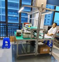 China Ergonomic ESD Workbench Adjustable Height Static Safe Workstation for sale