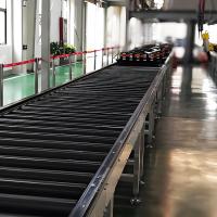 Quality Aluminum Frame Heavy-Duty Roller Conveyor Line for Steel Mills Load Capacity 200 for sale