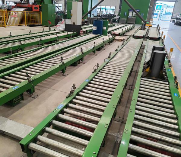 Quality Predictive Maintenance Drum Conveyor Assembly Line For Smart Warehouses for sale