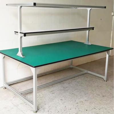 중국 에스디 작업판 240x120x185cm 조립 라인을 위한 40W LED 판매용