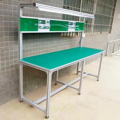 중국 에스디 작업판 240x120x185cm 조립 라인을 위한 40W LED 판매용