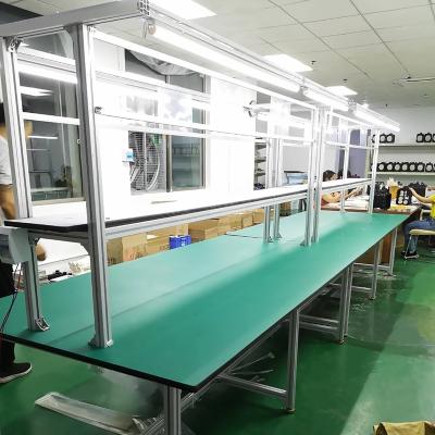 China Customizable Size ESD Workbench with Steel and Aluminum Construction and 60KG Weight for Factory and Laboratory Use for sale