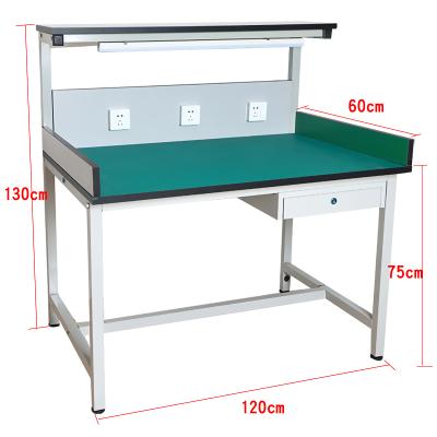 China Customizable Size Anti-static Workbench with 1 Year Warranty and 120*60*160cm Dimensions for sale