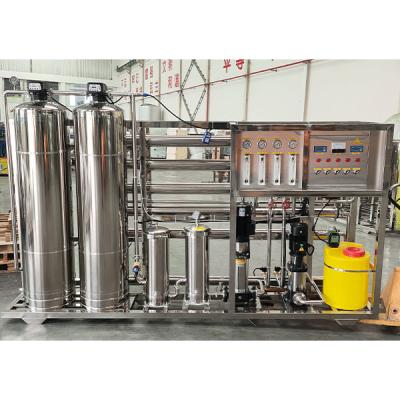 China Easy To operate 2 Tank Bipolar Reverse Osmosis Equipment Container Type for sale