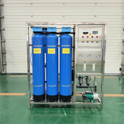 Cina 1 Componenti di base 0,5 tonnellate attrezzature di trattamento dell'acqua RO per l'acqua pura industriale in vendita