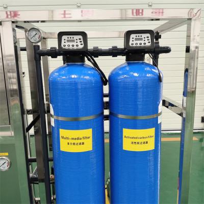 China 0.5 ton waterzuiveringsmachines met houten omgekeerde osmosefilter Te koop