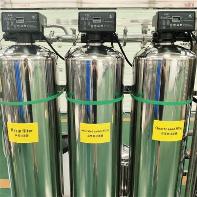 China 1 ton unipolaire omgekeerde osmoseapparatuur voor zuivere mineraalwaterzuivering Te koop
