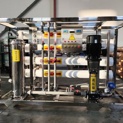 China 8 Tons Of Single-Stage Solid Advanced High-End Reverse Osmosis Equipment for sale