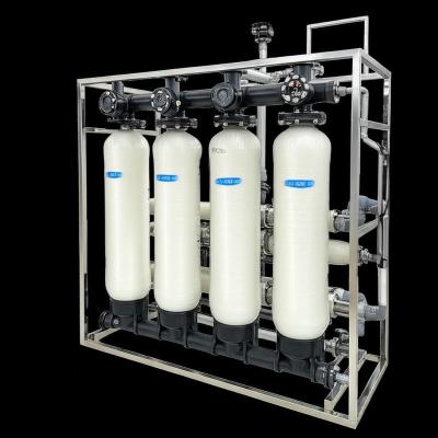 중국 32mm 입구 탄소강 스프레이 에어프레임 재질 및 5-40C 수온의 역삼투압 정수 장비 판매용