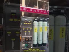 Geïntegreerd systeem voor omgekeerde osmose voor huishoudens van ziekenhuis- en hotelklasse Efficiënt zuiver water RO-reiniger Stalen waterzuiveringsmachines
