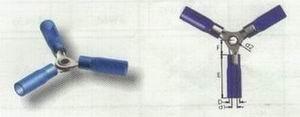 China Insulated heat shrinkable 3 way ring terminals-water proof for sale