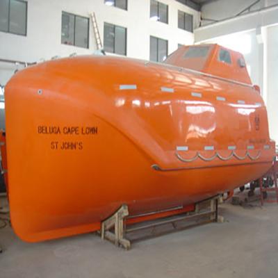 China 28 man fire protected free fall life boat for ship / oil platform for sale