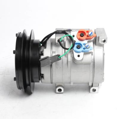 China 20Y-810-1260 Compressor de ar condicionado para escavadeira KOMATSU PC200-8 PC220-8 PC240-8 à venda
