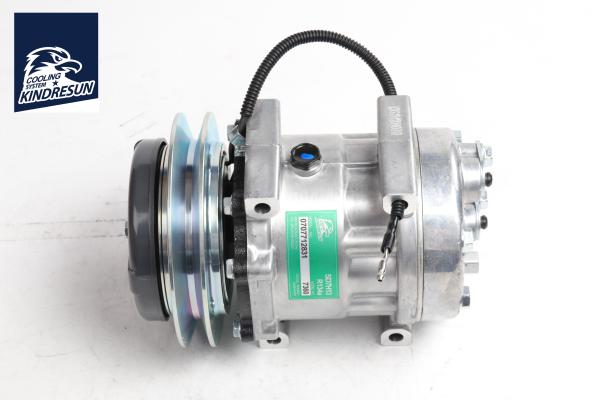 Quality KINDRESUN 24v Excavator Compressor For KoBelco AC SK210-6 YN20M00107F2 for sale