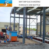 China Custom Hot Dip Galvanizing Plant Equipment with Zinc Kettle 50-60mm Steel Plate | Complete Turnkey Service for sale
