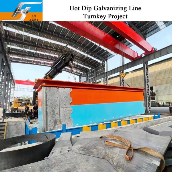 Sistema di recupero del calore residuo per la linea di produzione di galvanizzazione a caldo