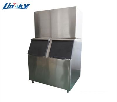 China 1000kg ice making machine ice cube manufacturing 1000 kg per day ice maker machine 1000kg for sale
