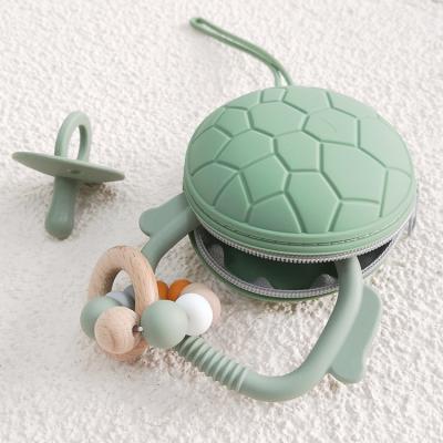 Cina OEM libero del PVC della tettarella della cassa della tettarella del silicone di cura del bambino del contenitore portatile del supporto in vendita
