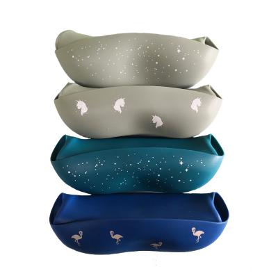 Cina LFGB ha stampato la busbana francese del silicone personale busbana francese del collettore del silicone del modello con la tasca in vendita