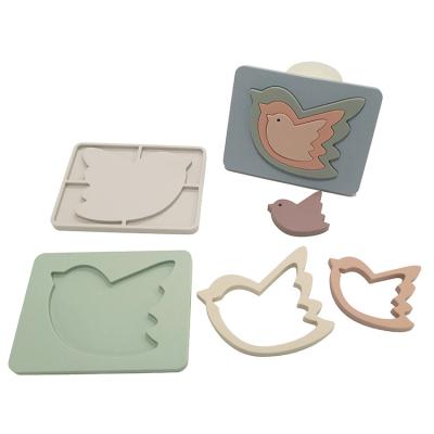 Cina I giocattoli animali del silicone libero di BPA, CE hanno approvato i giocattoli di puzzle del bambino in vendita