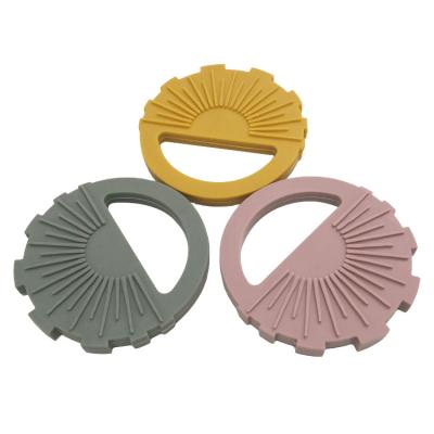 Cina Materiale libero approvato dalla FDA del silicone di progettazione di Sun di BPA Teether per il bambino in vendita