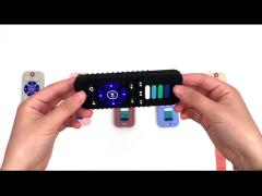 Mesi a forma di a distanza di Teether Toy For Infants 3+ dei prodotti del silicone del bambino della TV