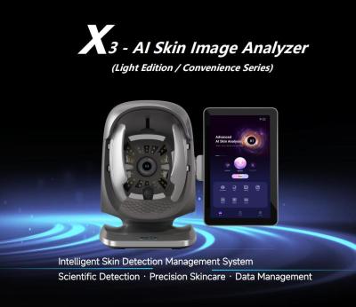 China HD Facial Skin Scanner Machine AI Camera 15.6 Inch Display Beauty Clinic Diagnostic Detector Device for sale