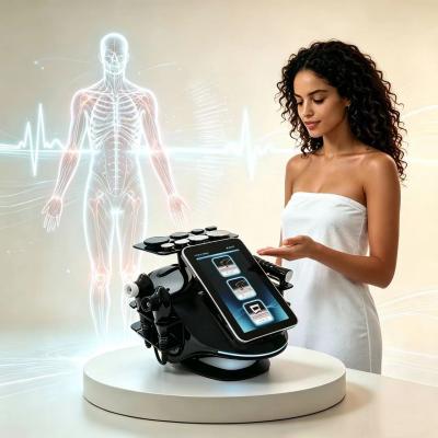 China Portable 448KHz TECAR Therapy Machine RET CET Radiofrequency Beauty Equipment for Facial Care Body Contouring SPA for sale