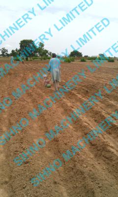 China hand push single row corn and bean planter for sale