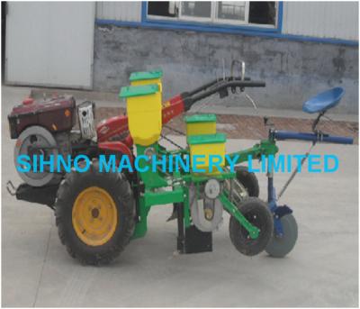 China Corn seeder working with walking tractor, 2 rows for sale