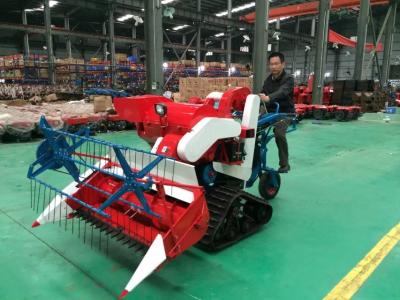 China Mini Reaper Binder Mini Rice Combine Harvester for sale