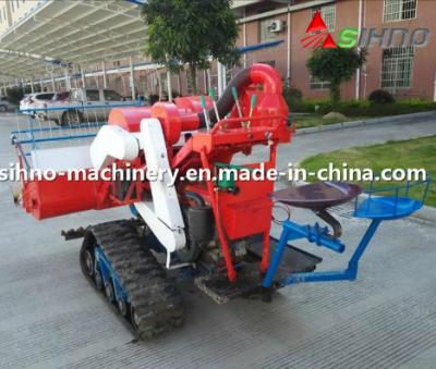China Self-Propelled Full Feeding Type 4lz-0.7 Mini Combine Harvester for sale
