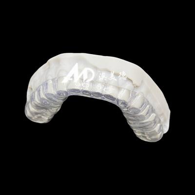 China Dual Layer Hard Soft Night Guard Custom Dental Splint for Bruxism Grinding Clenching for sale
