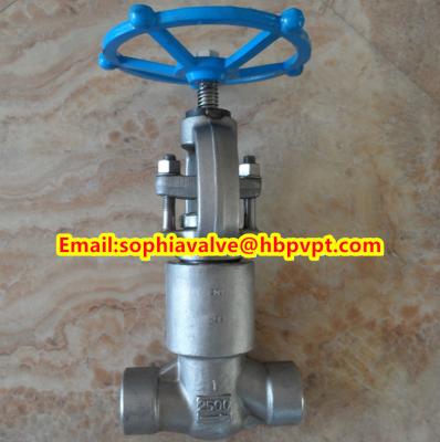 China ANSI forged stainless steel globe valve for sale