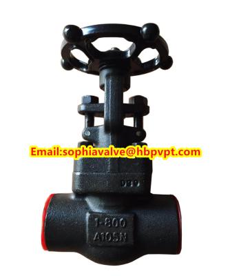 China ANSI A105N forged gate valve for sale