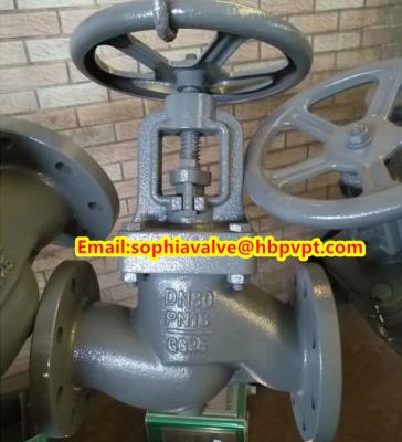 China valve body GG25 PN16 cast iron globe valve for sale