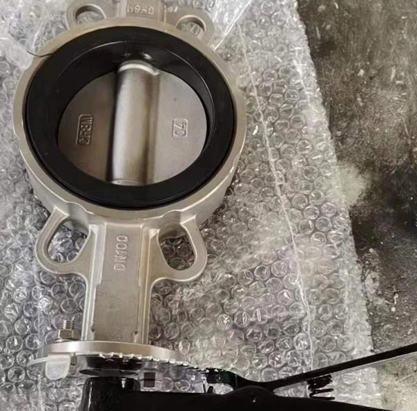 Quality 2.5 inch CF8 150lb wafer butterfly valve for sale