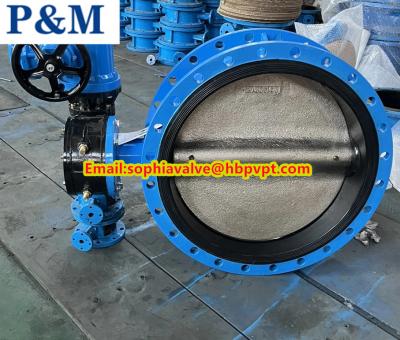 Quality British standard BS5155 DN600 EPDM flanged butterfly valve for sale