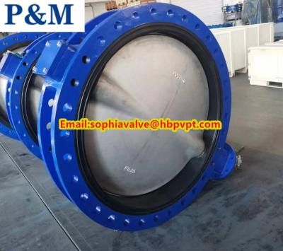 Quality British standard BS5155 DN600 EPDM flanged butterfly valve for sale