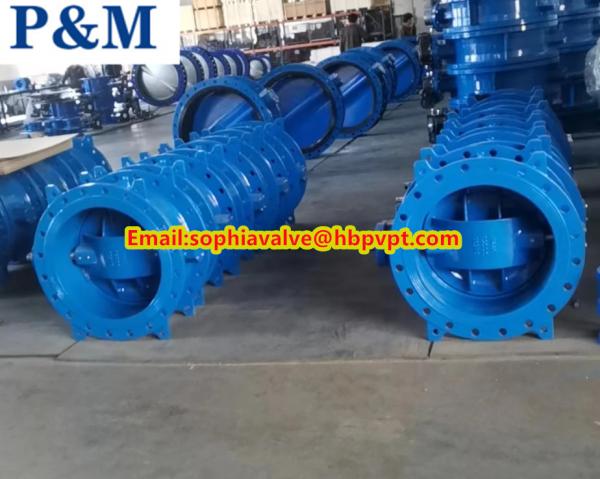 Quality British standard BS5155 DN600 EPDM flanged butterfly valve for sale