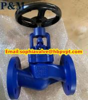 Quality DIN GG25 PN16 cast iron globe valve made in China for sale