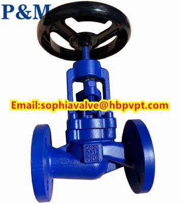 Quality DIN GG25 PN16 cast iron globe valve made in China for sale