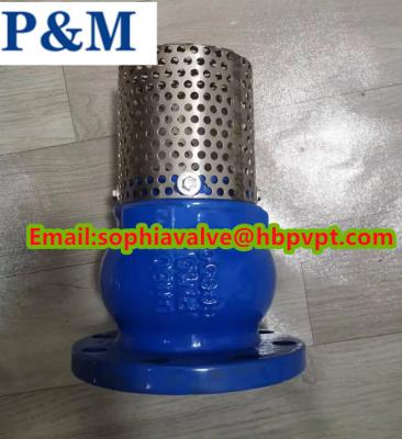Quality 10inch JIS10K ductile iron foot valve made in China for sale