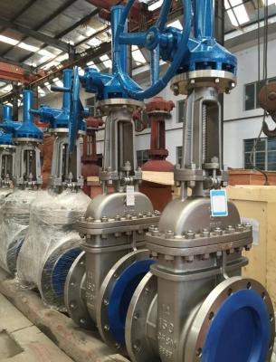 Quality stainless steel CF8M rising stem gate valve for sale