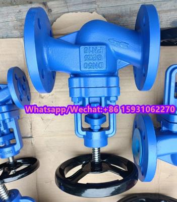 China GG25/GGG50 flanged globe valve factory for sale