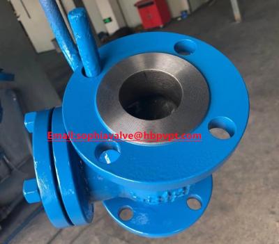 China WCB 8'' 150LB cast steel flanged check valve supplier for sale
