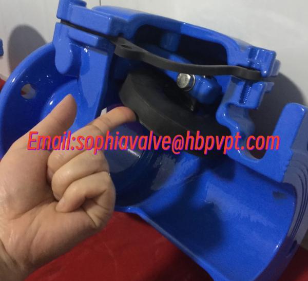 Quality EPDM resilient seal British standard flanged check valve for sale