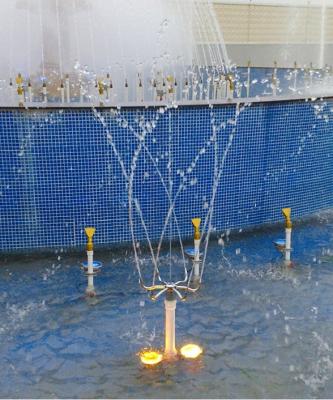 Cina Ugelli della fontana dello stagno della testa di spruzzo della fontana dell'ugello a getto della fontana di piroetta dell'acciaio inossidabile in vendita